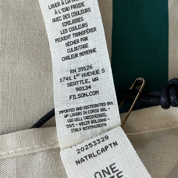 Filson | Other | Nwts Filson Helmsman Natural Captain Bandana Msrp 5 ...